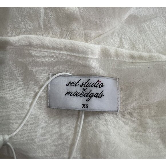 Set Studio | Skirts | Set Studio X Mixedgals Celeste Maxi Skirt In White | Poshmark